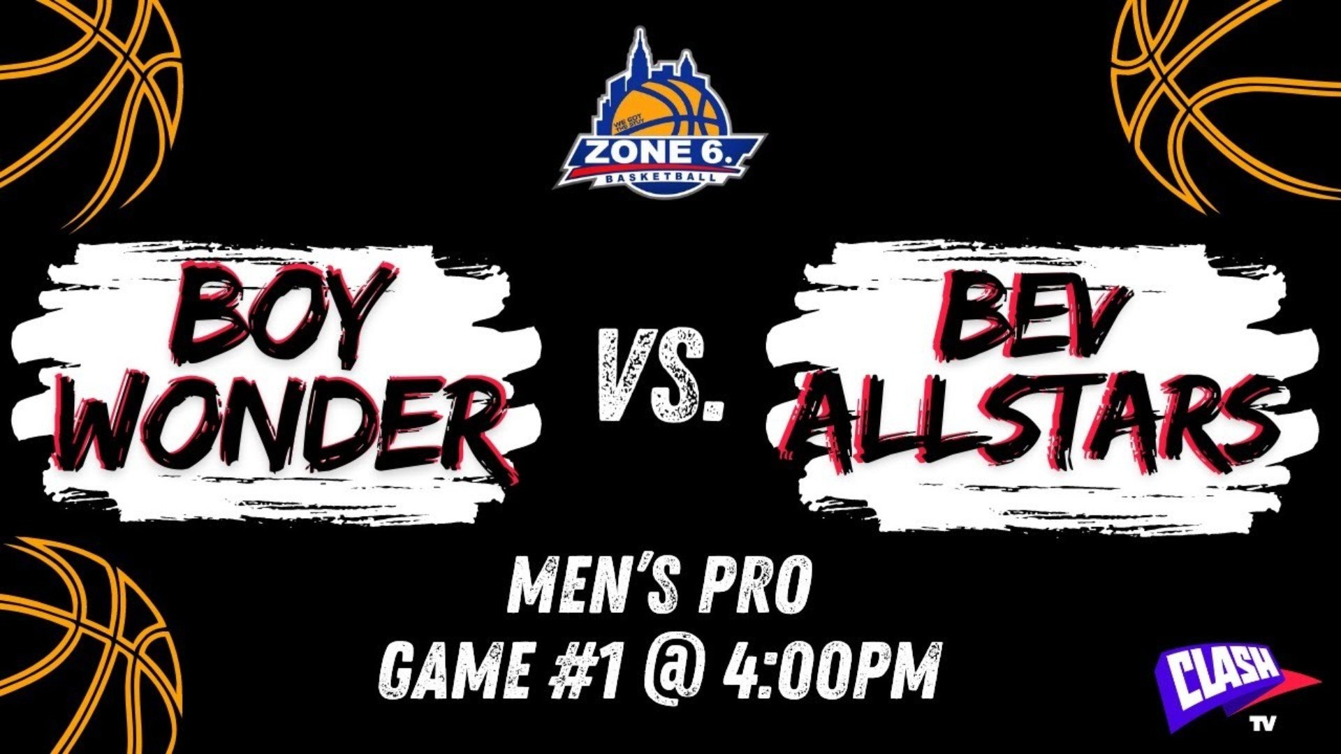 Boy Wonder vs. Bev Allstars | Men's Pro | Clash Basketball